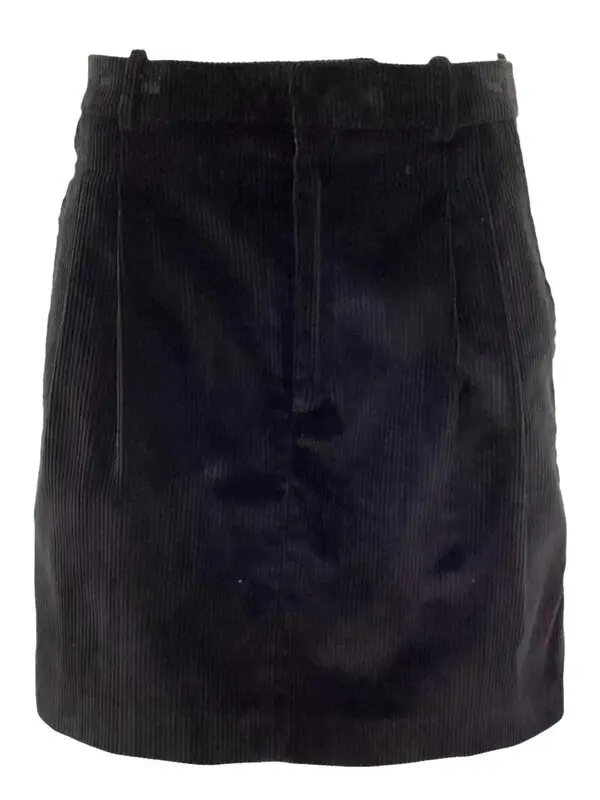 Marni Corduroy A-line Skirt - Black