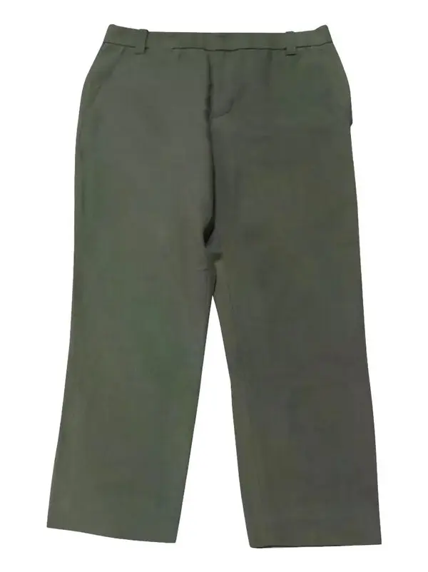 Vince Straight Trousers - Green