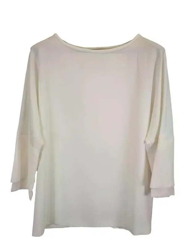 Max Mara Round-neck Blouse - White