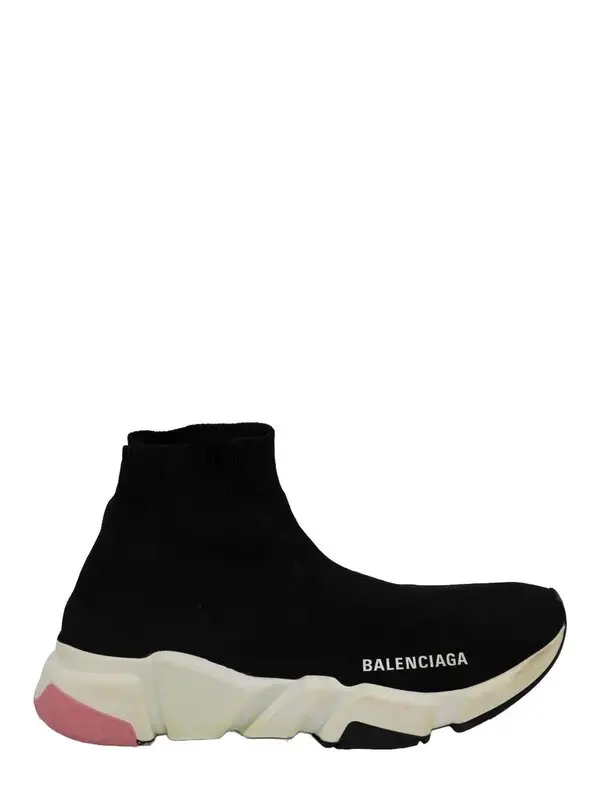 Balenciaga Speed Logo Sneakers - Black