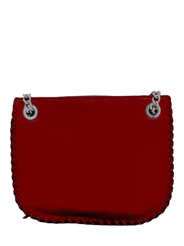 Michael Kors Chain Whipstitch Shoulder Bag - Red