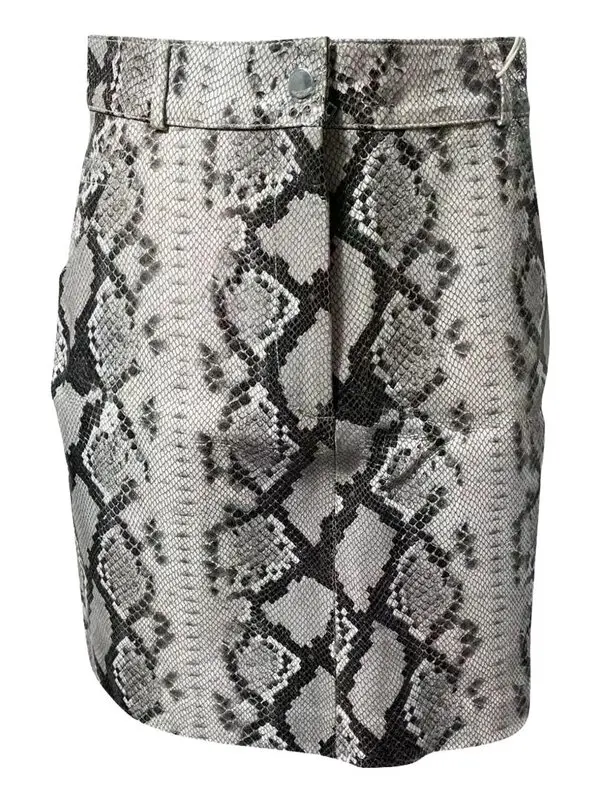 Maje Jupita Mini Skirt - Grey
