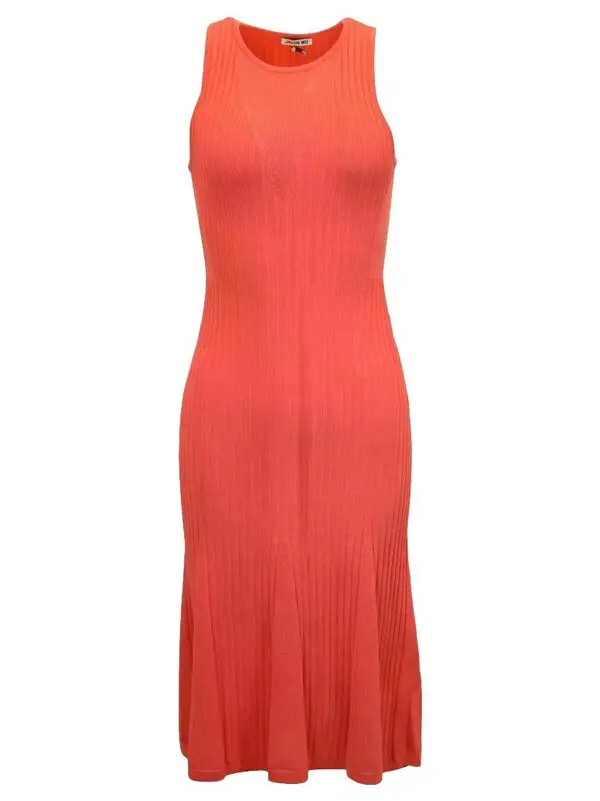 JASON WU Knitted Sleeveless Dress - Orange