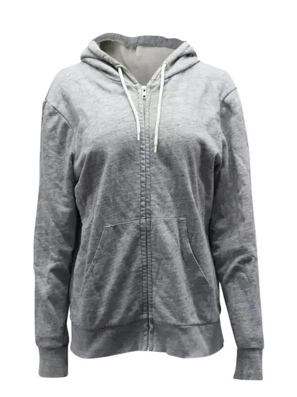 Sandro Zip-up Hoodie - Grey