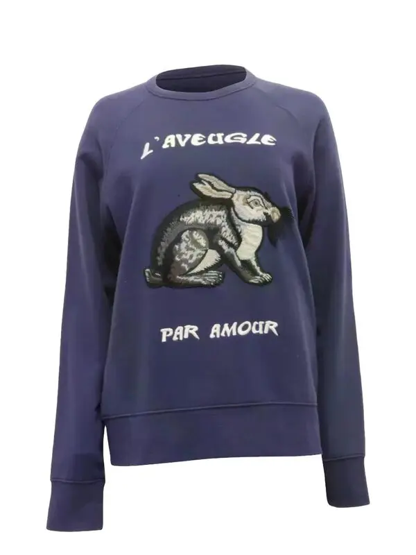 Gucci L’aveugle Par Amour Sweatshirt - Blue