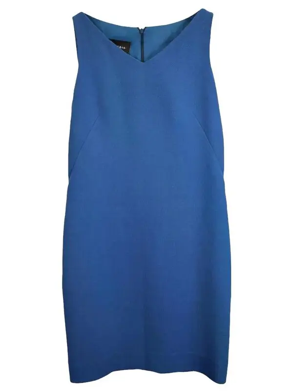 Akris V-neck Dress - Blue