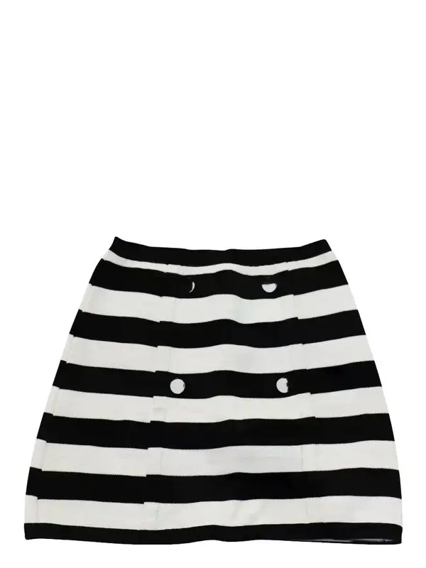 Missoni Striped Knit Mini Skirt - Black