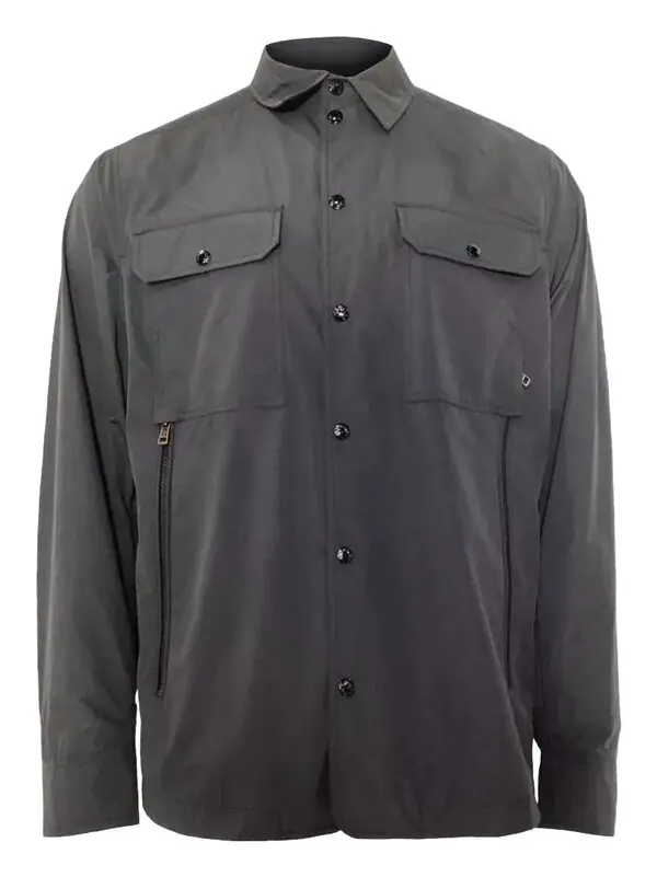 Moncler Matro Flap-pocket Shirt Jacket - Black