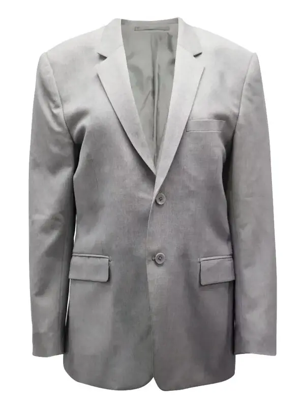 Theory Chambers Notched-lapels Blazer - Grey