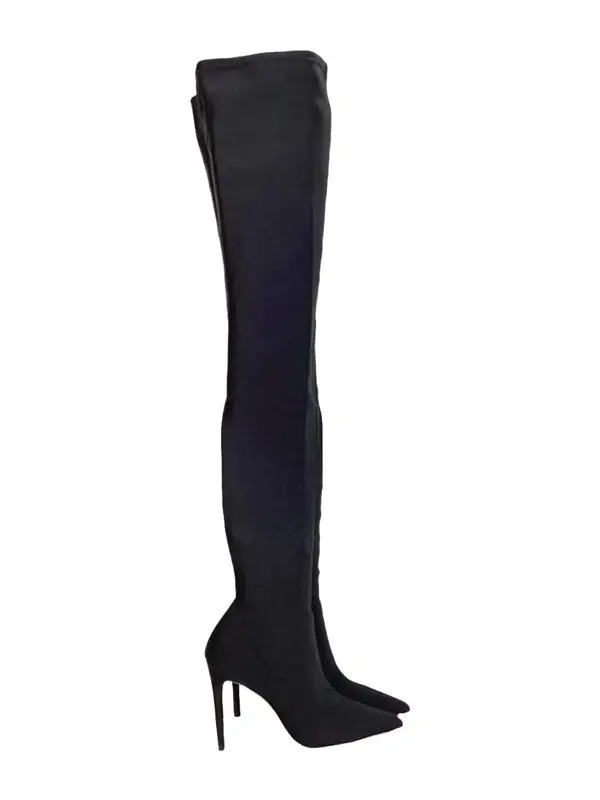 STUART WEITZMAN Stiletto-heel Thigh-high Boots - Black