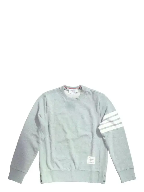 Thom Browne Cotton Sweater - Grey