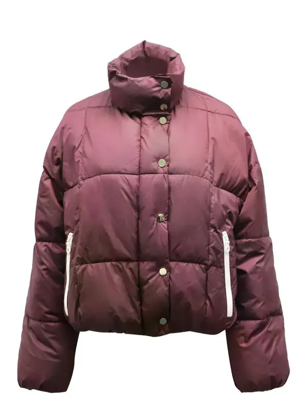 Baum Und Pferdgarten Puffer High-neck Jacket - Red