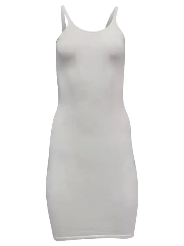 Alexander Wang Bodycon Sleeveless Midi Fitted Dress - White