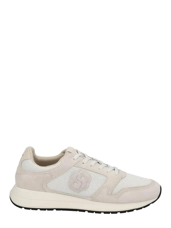 BOSS Monogrammed Sneakers - Powder