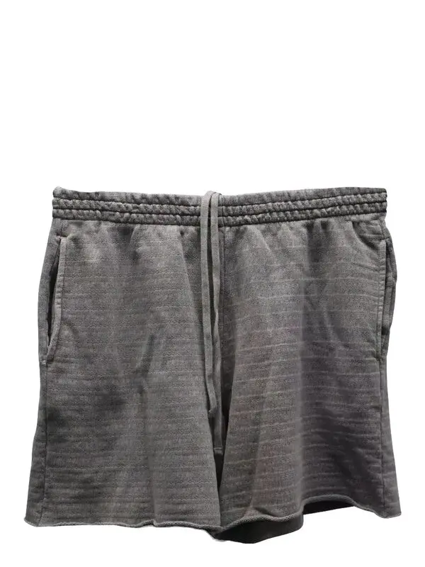 John Elliott Jacquard Drawstring Shorts - Grey