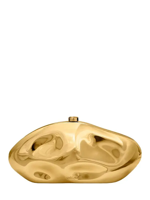 Cult Gaia Caldera Clutch - Gold