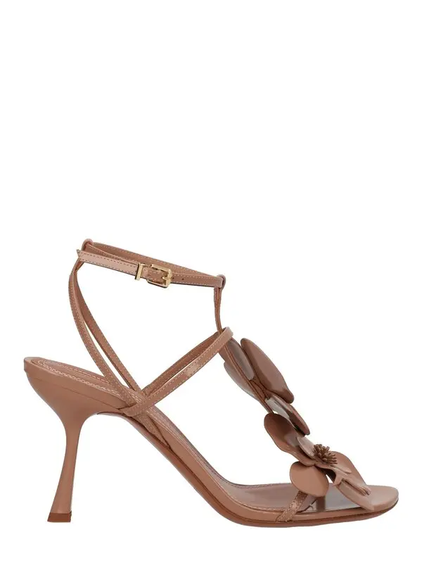 Zimmermann Orchid 85 Sandals - Beige