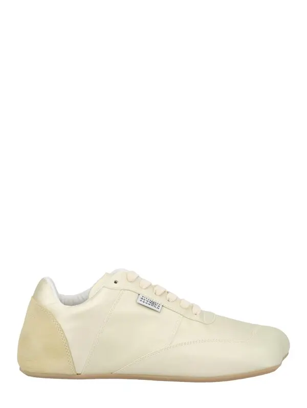 MAISON MARGIELA Satin Low-top Sneakers - White