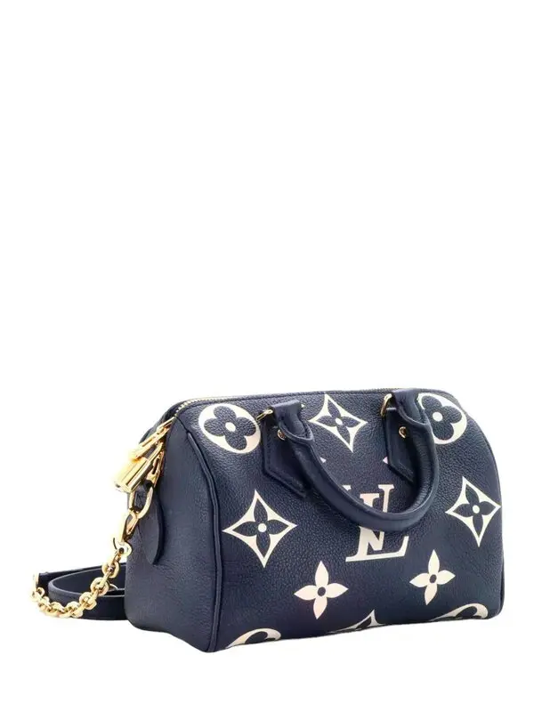LOUIS VUITTON Speedy Bandouliere 20 - Blue