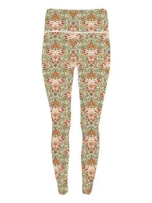 LEZAT Ada Organic Cotton 7/8 Legging - Boho Floral