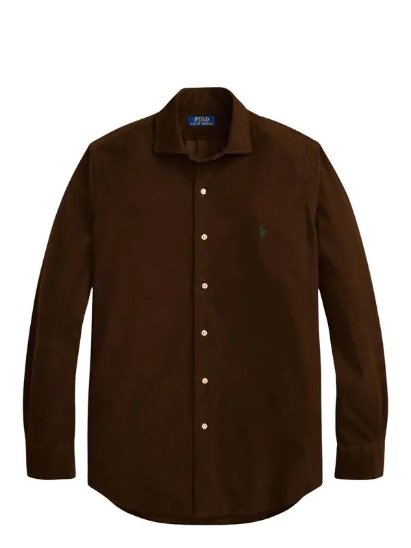Polo Ralph Lauren Velvet Shirt - Brown