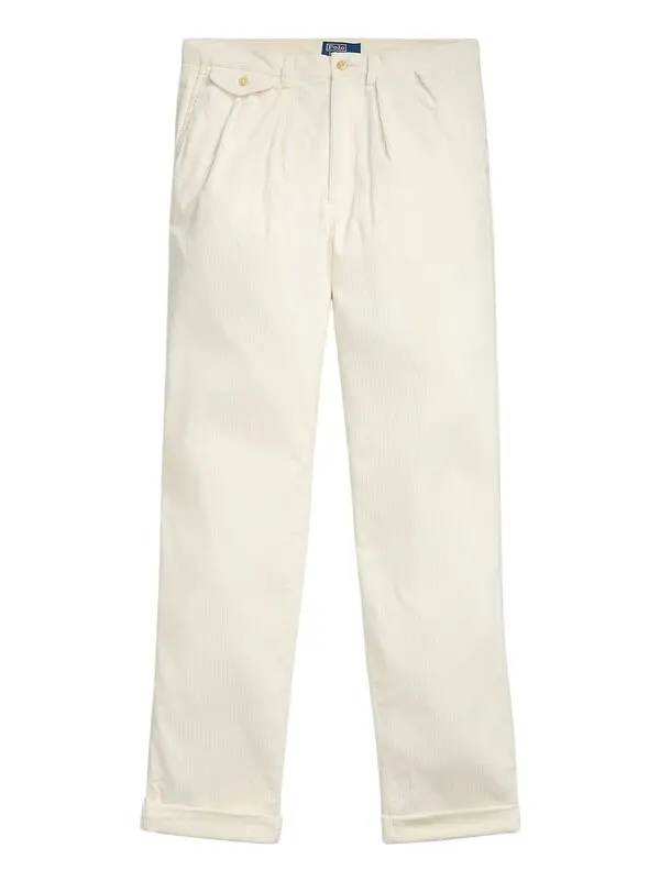 Polo Ralph Lauren Straight Leg Trousers - White