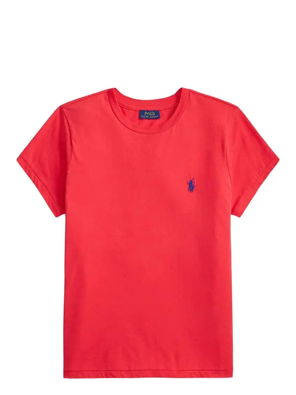 Polo Ralph Lauren Short-sleeved T-shirt With Logo - Red