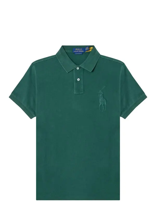 Polo Ralph Lauren Short-sleeved Polo Shirt With Logo - Green