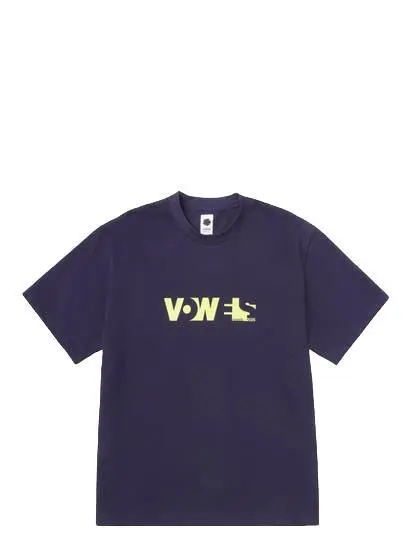 VOWELS Overall Tee - Navy