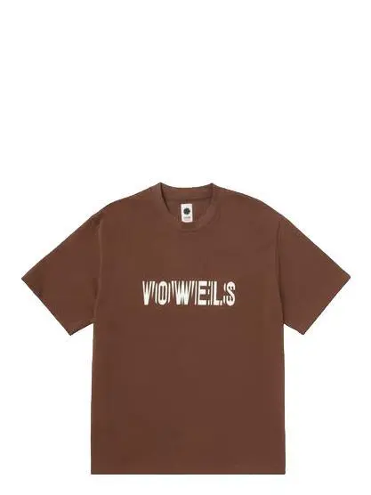 VOWELS Vibration Tee - Brown