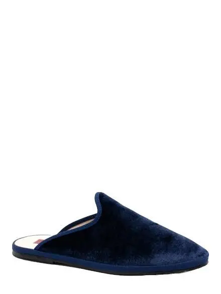 GONDOLINA SHOES Venetian Sabot Mules - Murano  Blue