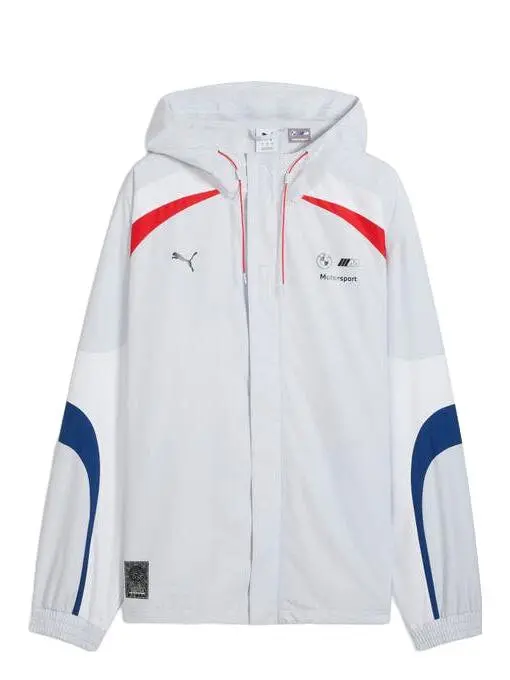 PUMA X Bmw M Motorsport Hooded Jacket - Silver Mist