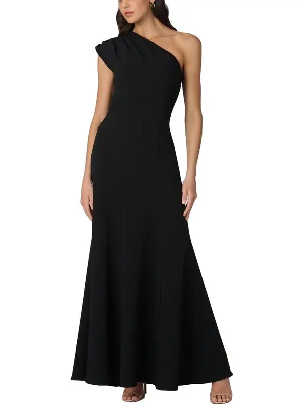 Shoshanna Mckenna Stretch Crepe Dress - Jet