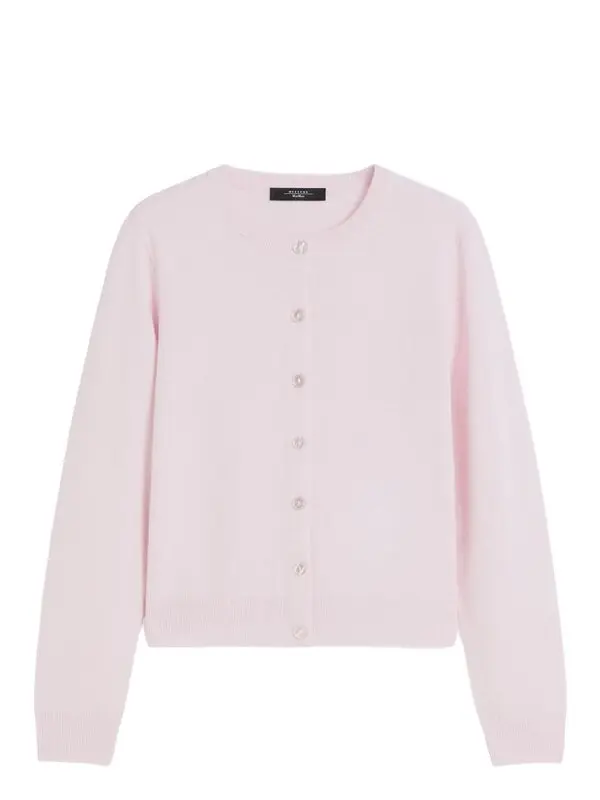 Max Mara Wool And Cashmere Cardigan - Pink