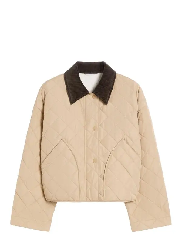 Max Mara Reversible Padded Jacket - Beige