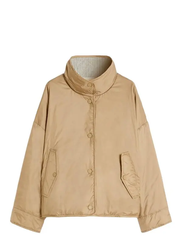 Max Mara Reversible Padded Jacket - Hazelnut Brown