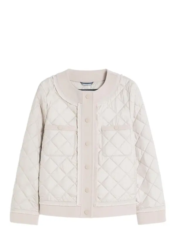 Max Mara Padded Cropped Jacket - Sand