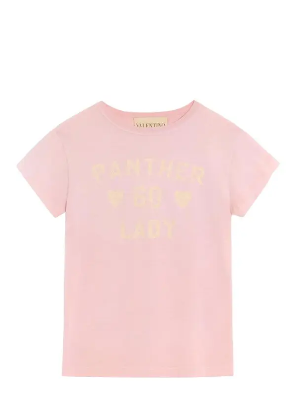 Valentino Garavani Cotton Jersey T-shirt - Pink