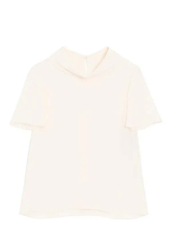 Valentino Garavani Silk Blouse - Ivory