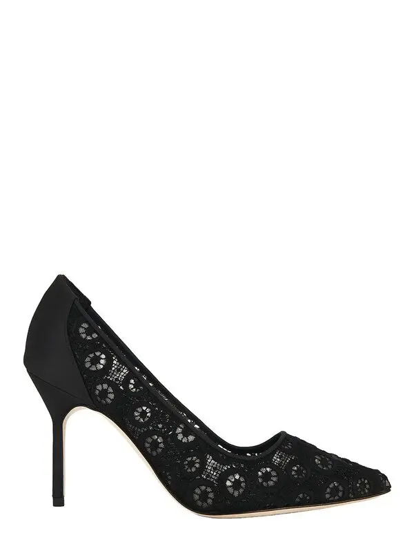 Manolo Blahnik Bbla 90 Pump - Black