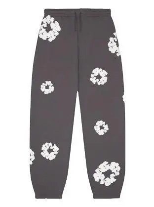 DENIM TEARS Cotton Wreath Sweatpants - Charcoal
