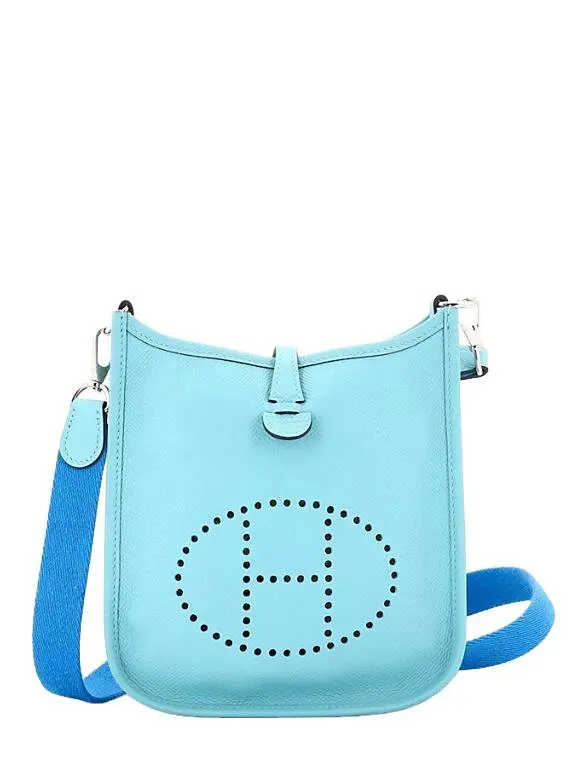 HERMES Tpm Evelyne Bag Gen Iii Epsom - Blue
