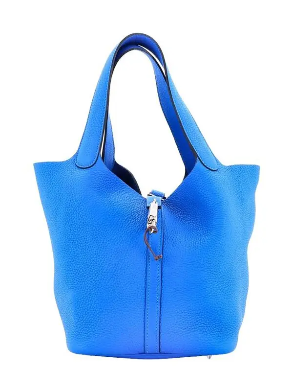 HERMES Picotin Lock Mm Bag Clemence - Blue