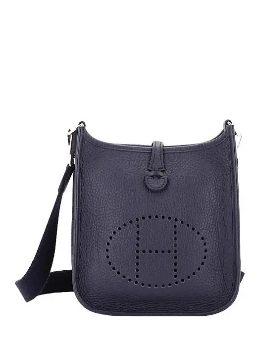 HERMES Tpm Evelyne Bag Gen Iii Clemence - Blue