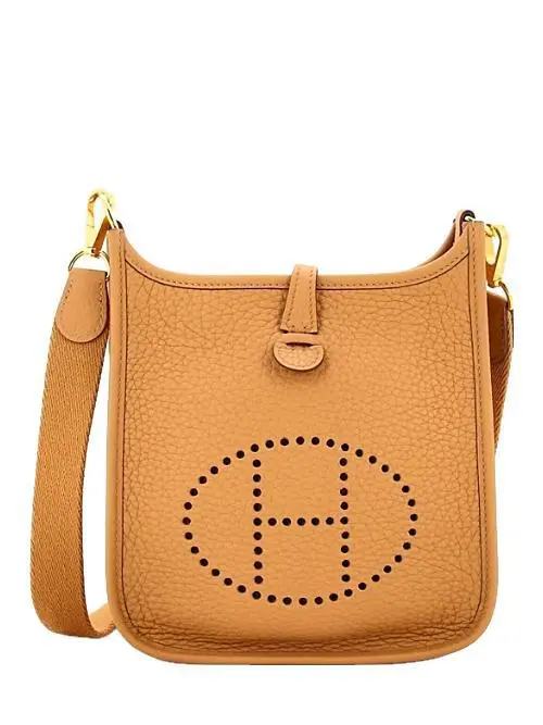 HERMES Tpm Evelyne Bag Gen Iii Clemence - Neutral