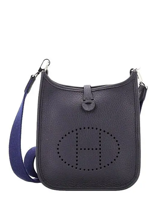 HERMES Tpm Evelyne Bag Gen Iii Clemence - Gray