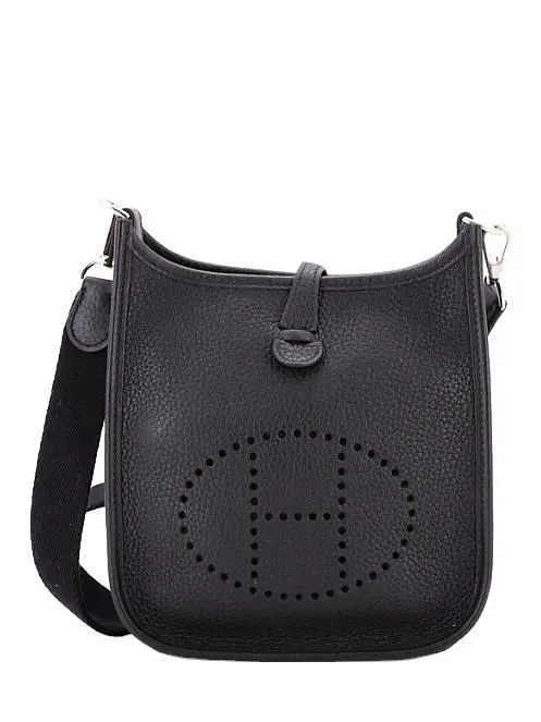 Hermès Tpm Evelyne Bag Gen Iii Clemence - Black