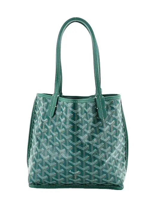 GOYARD Anjou Reversible Tote - Green