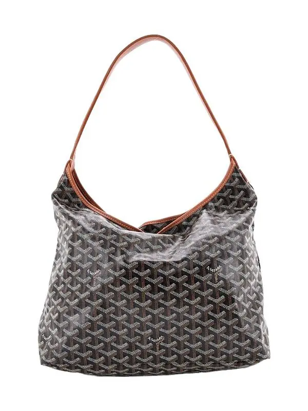 GOYARD Boheme Hobo Coated Canvas - Brown