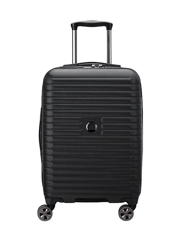 DELSEY PARIS Carry-on Expandable Spinner Suitcase - Black